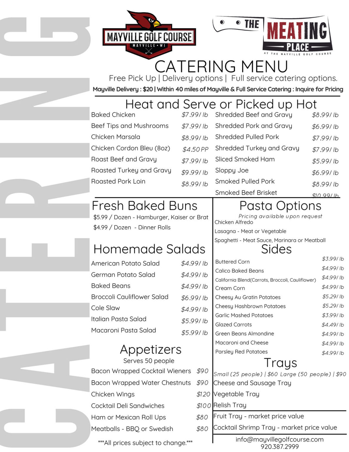 Catering - The Meating Place